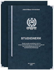 Studiewerk printen en inbinden-