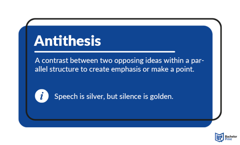 Antithesis ~ Definition With Usage & Examples