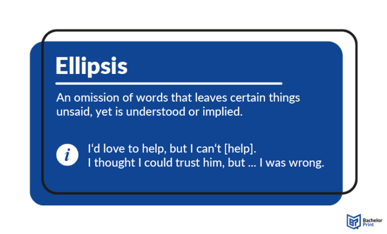 Ellipsis ~ Meaning, Grammar, Examples & Use In Writing