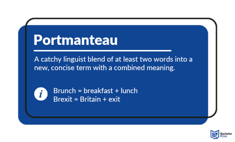 Portmanteau ~ Definition, Meaning & Examples