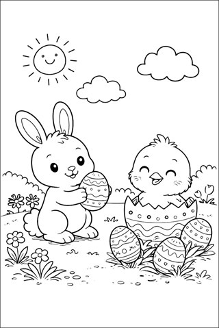 Easter Coloring Pages & Sheets | Free Download