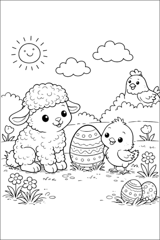 Easter Coloring Pages & Sheets | Free Download